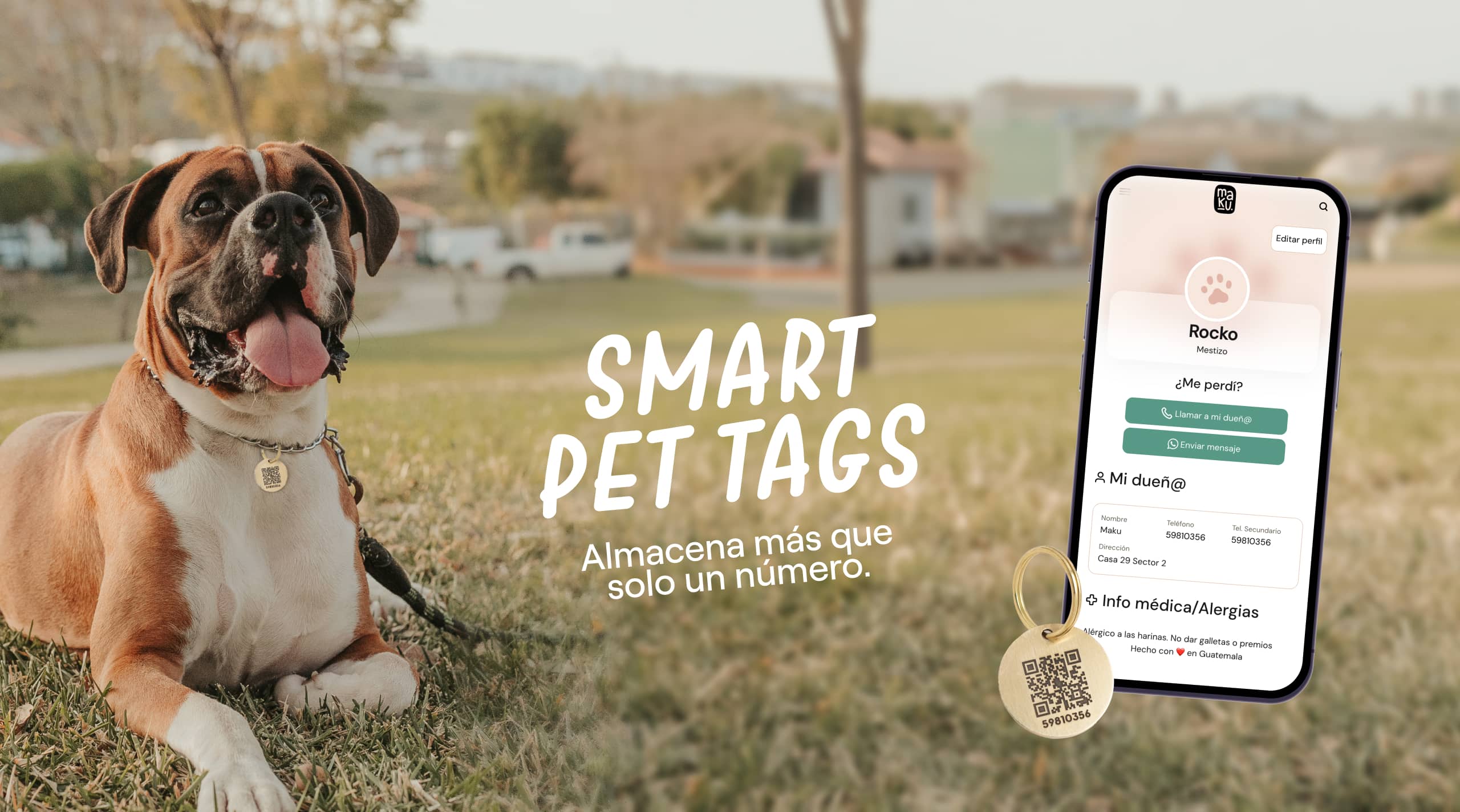 Smart Pet Tags - maku